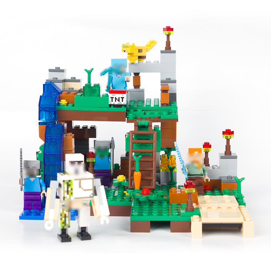 Minecraft Building Lego like Blocks (378 pcs & 4 in 1) | High Quality Deals