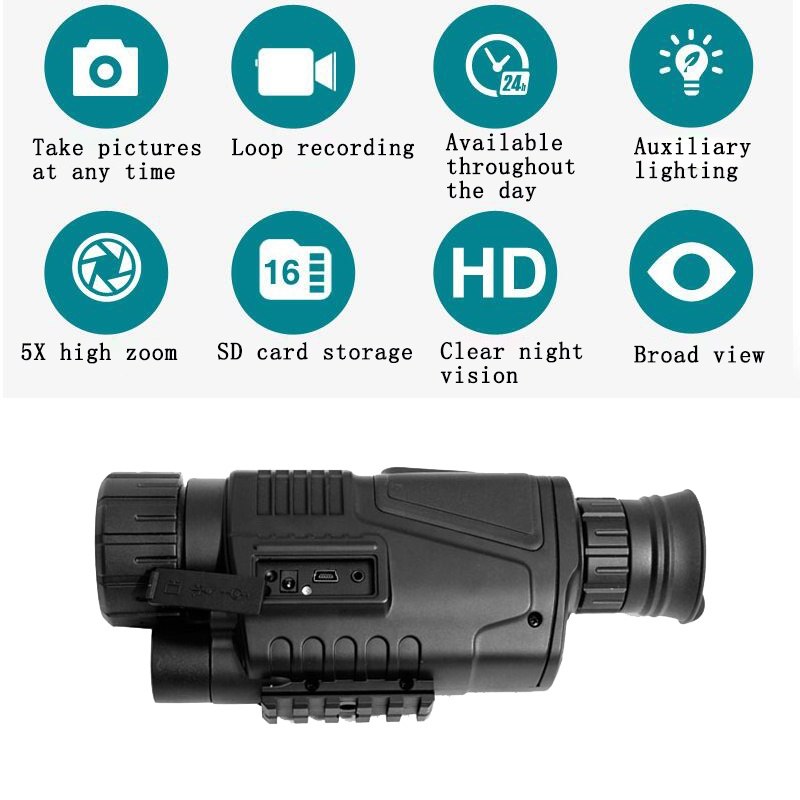 Monocular Night Vision With built-in Camera | High Quality Deals